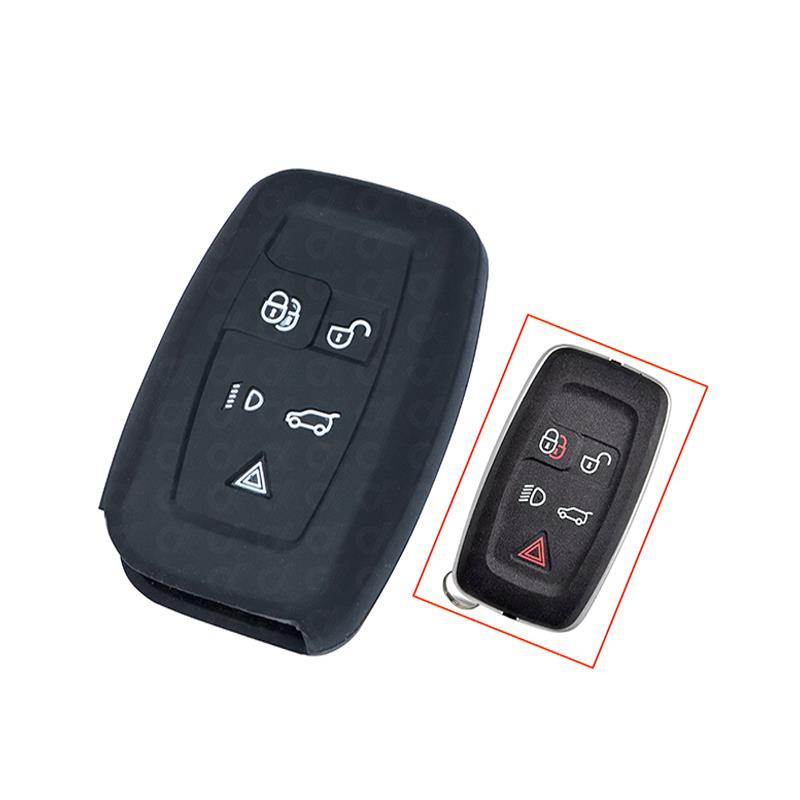 Silicone Cover Smart Key 5 Buttons For Land Rover